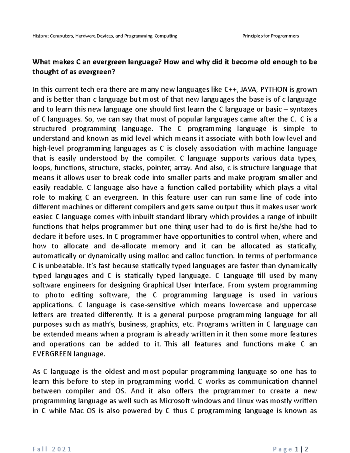 CP4P Week4 Activity - activit4 - History: Computers, Hardware Devices, and Programming Computing ...