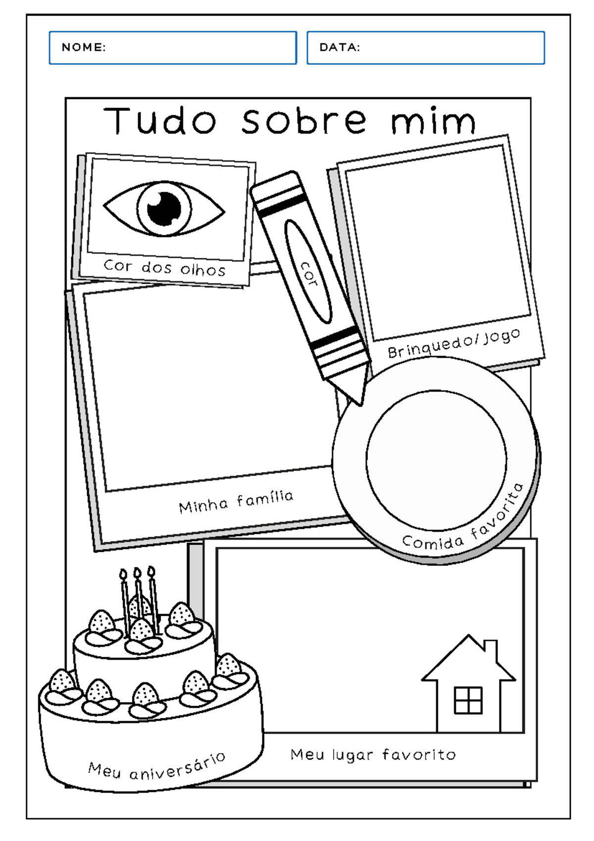 Atividade TUDO Sobre MIM - Pedagogia em Espaços não Escolares - C o m i ...