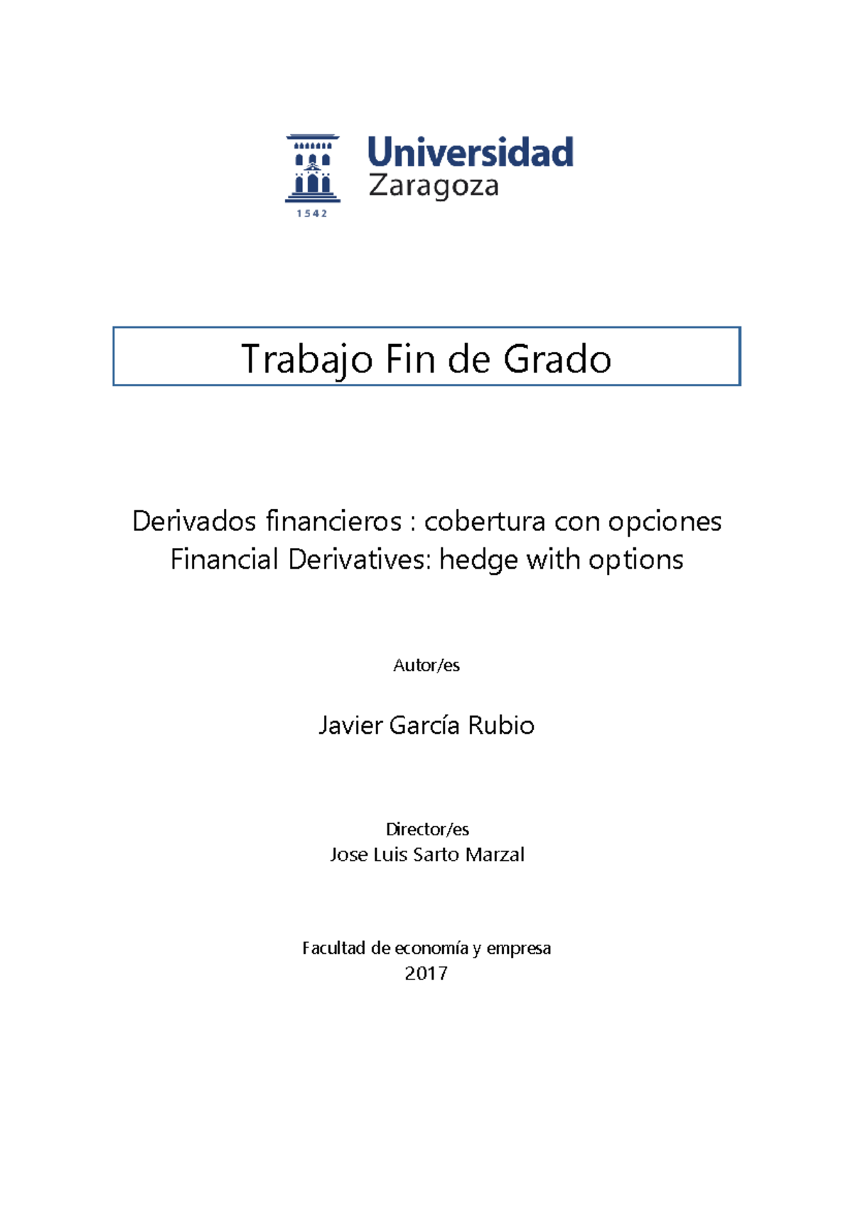 TAZ TFG 2017 3800 - asdsadas - Química - Studocu