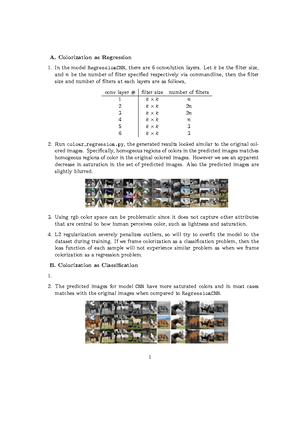 Hw3 handout - CSC321 Winter 2018 Homework 3 Homework 3 Deadline: Wednesday, Jan. 31, at 11:59pm ...