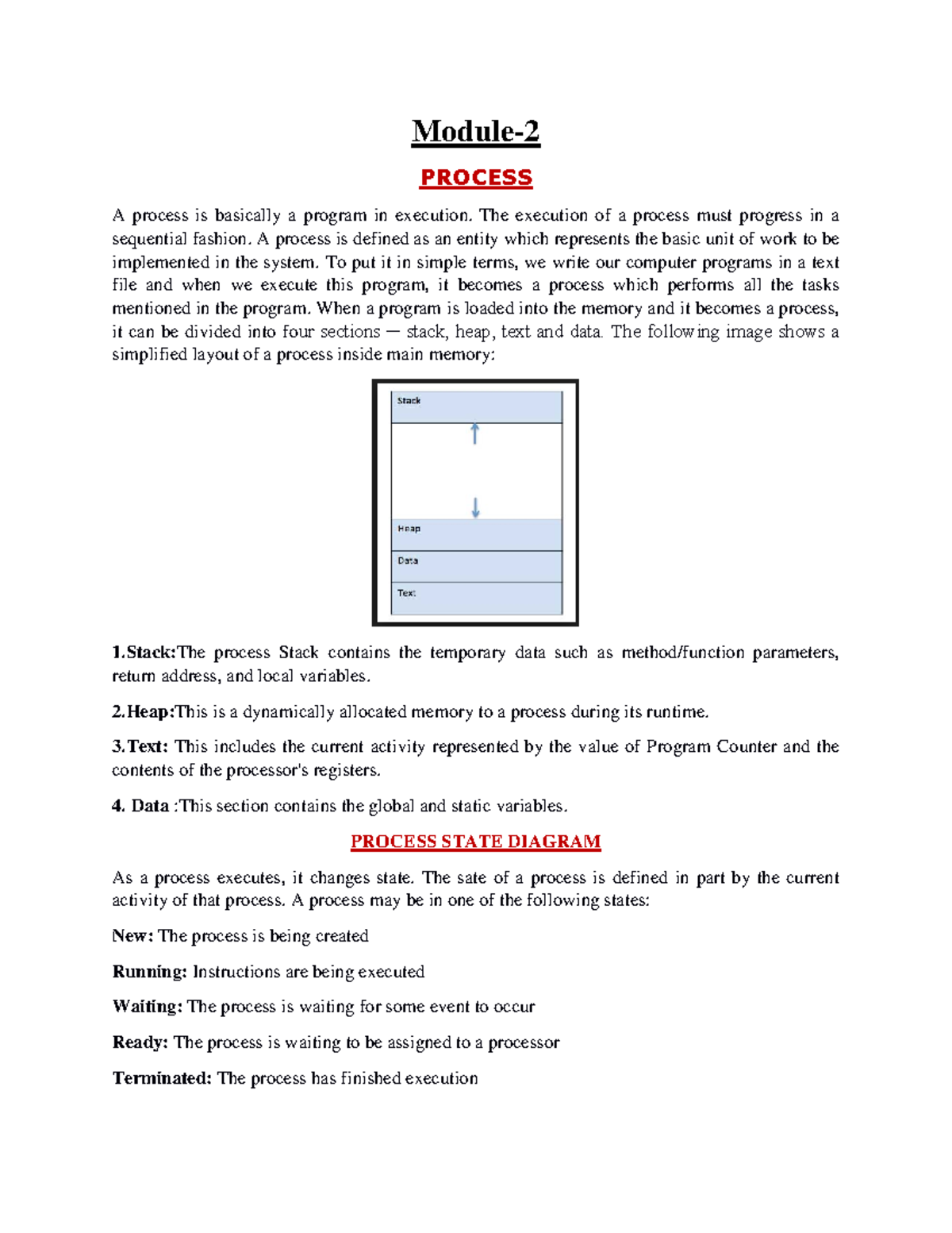 Os Module 2 3 An Operating System Os Is The Program That After