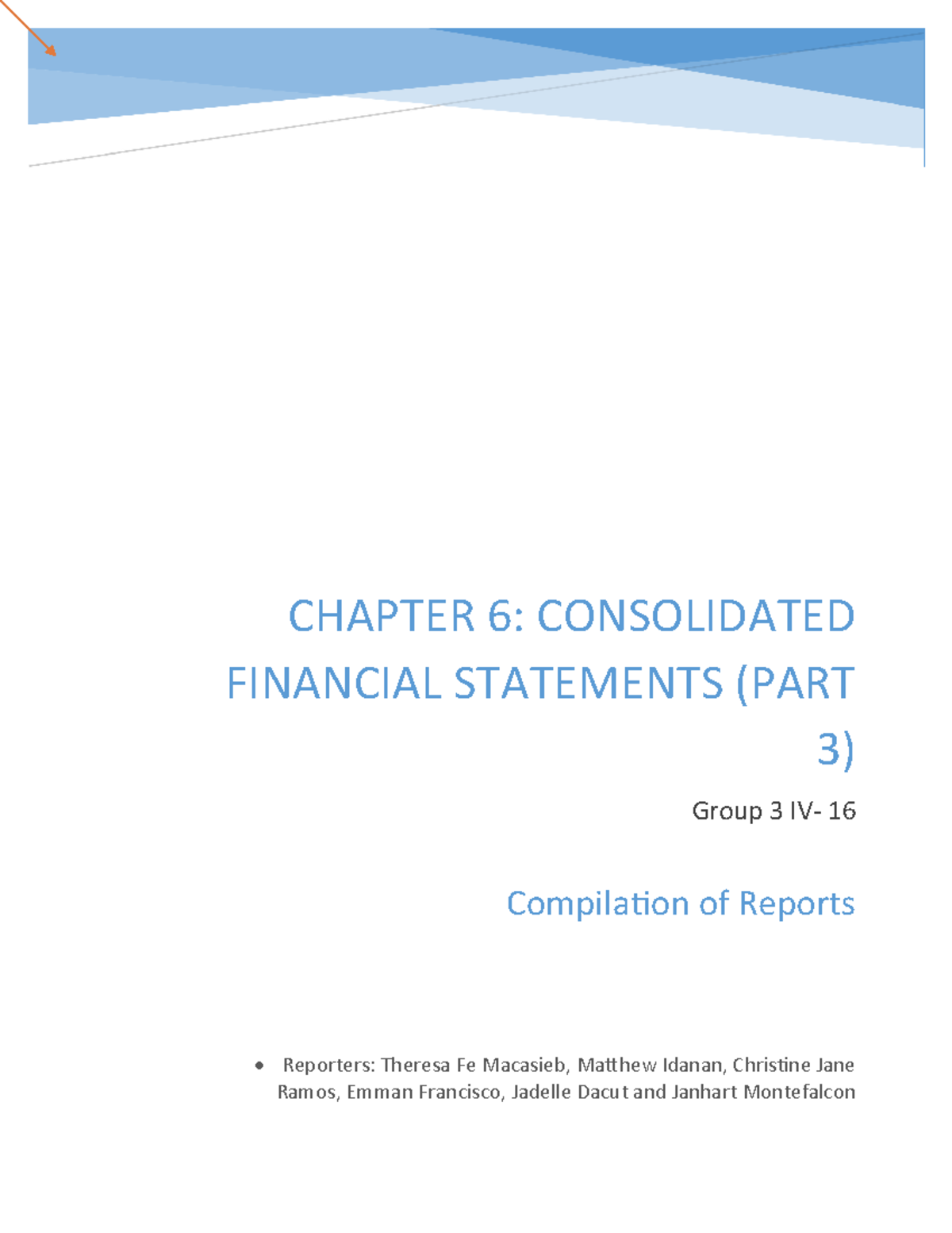 451744821 Chapter 6 Advac excel ppt - Reporters: Theresa Fe Macasieb ...