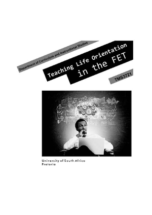[Solved] Lesson plan for life orientation grade 10 - Teaching Life ...