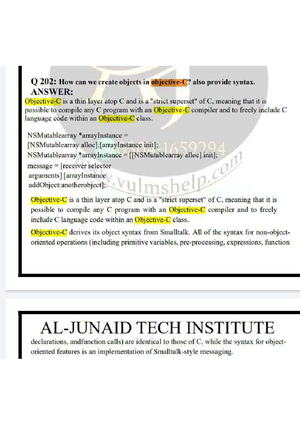CS411 Solved MCQs Final TERM BY Junaid - CS411-Visual Basics (Solved Macq’s) LECTURE FROM (22 to ...