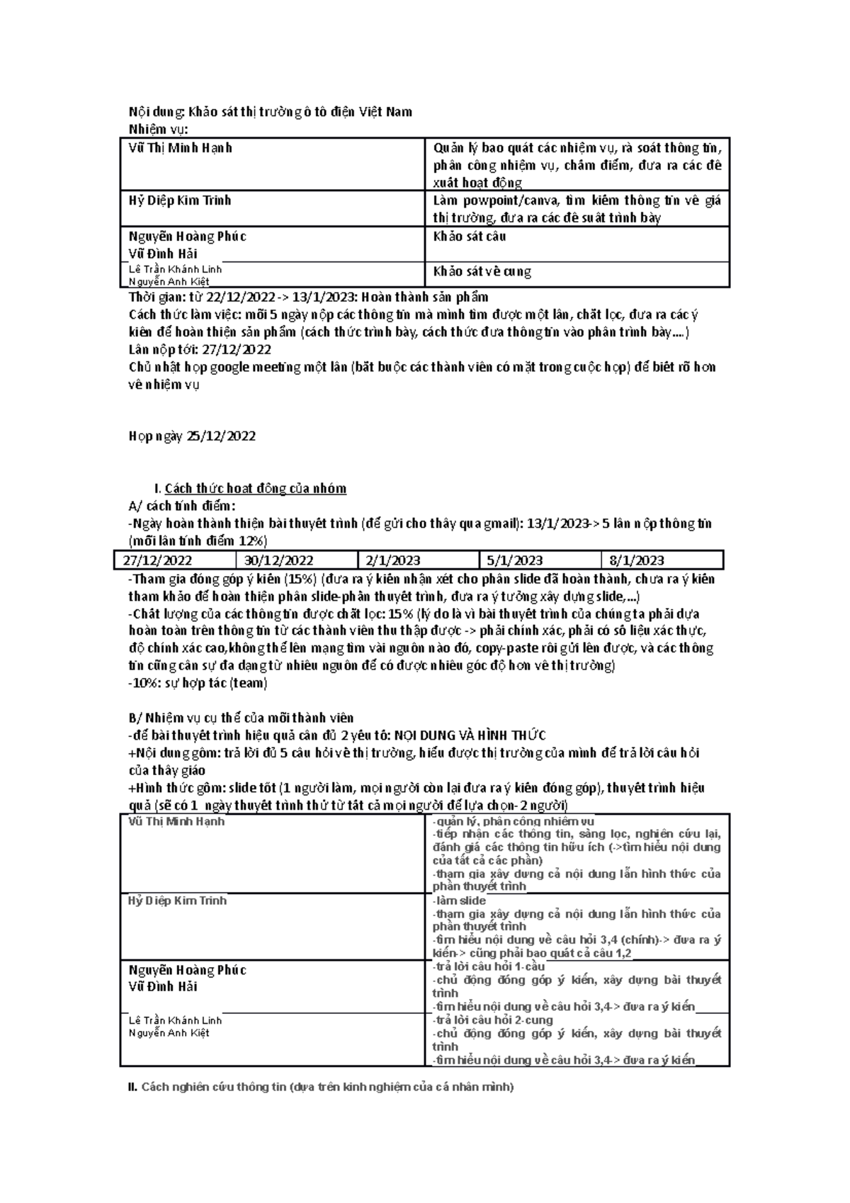 Presentation - tài liệu - N i dung: Kh o sát th trộ ả ị ường ô tô đi n Vi t Nam ệ ệ Nhi m v :ệ ụ ...