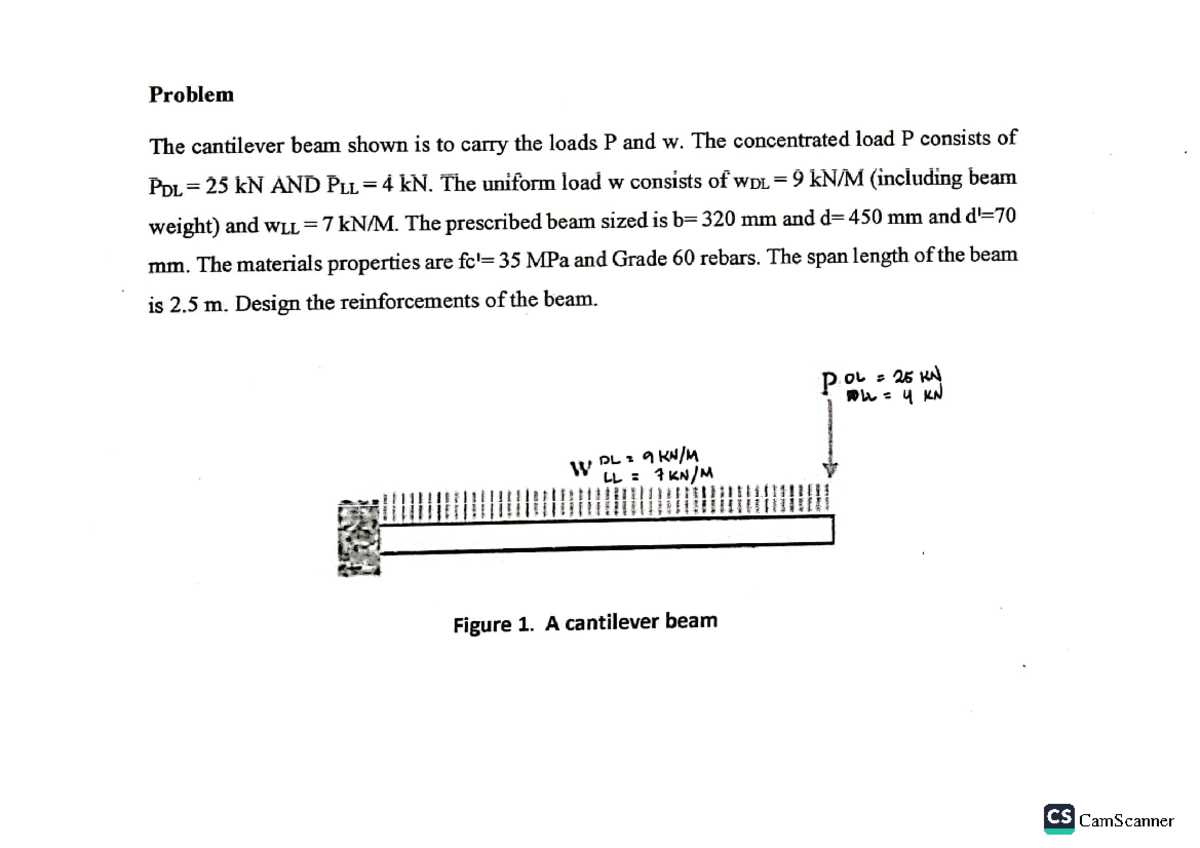 RC - Reinforced concrete design - Civil Engineering - CamScanner ...