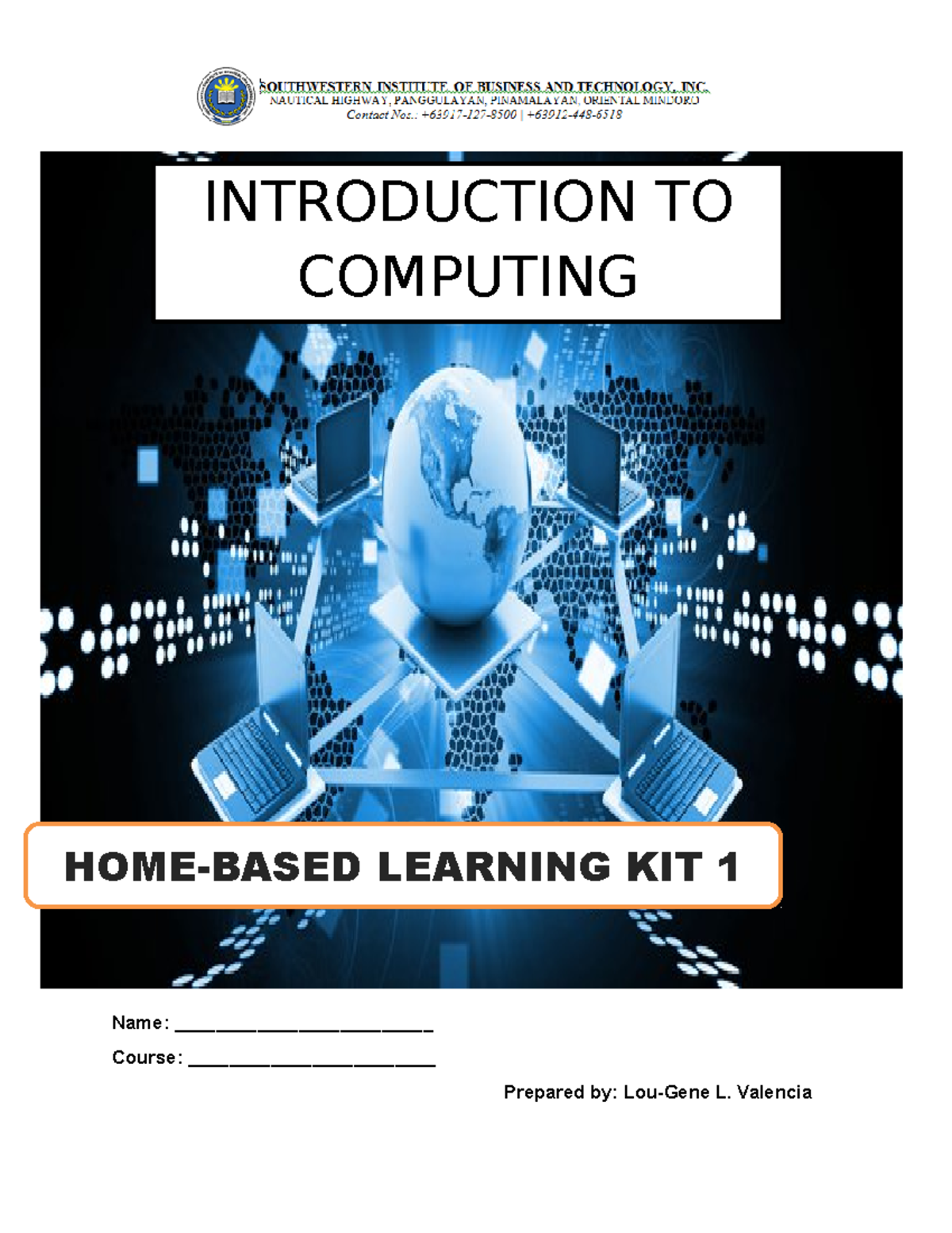 Module 1 - Comp 103 - for IT subjects - Name ...
