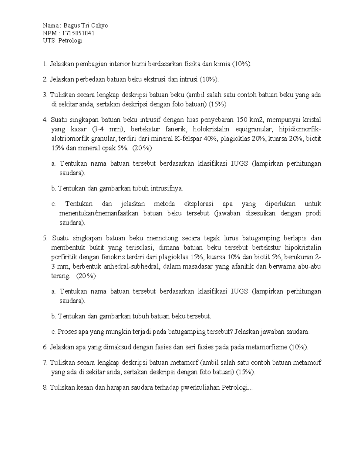 Examenes 8 10 October 2020, questions and answers - Warning: TT: undefined function: 32 NPM ...