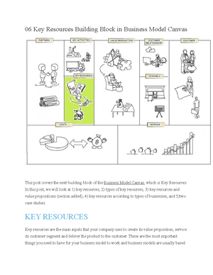 07 Key Activities Block in Business Model Canvas - We will cover, 1) an ...