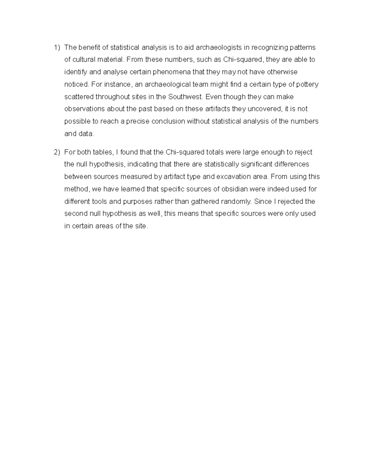 Lab 14 - Completed Lab Analysis questions about a lab we did to ...