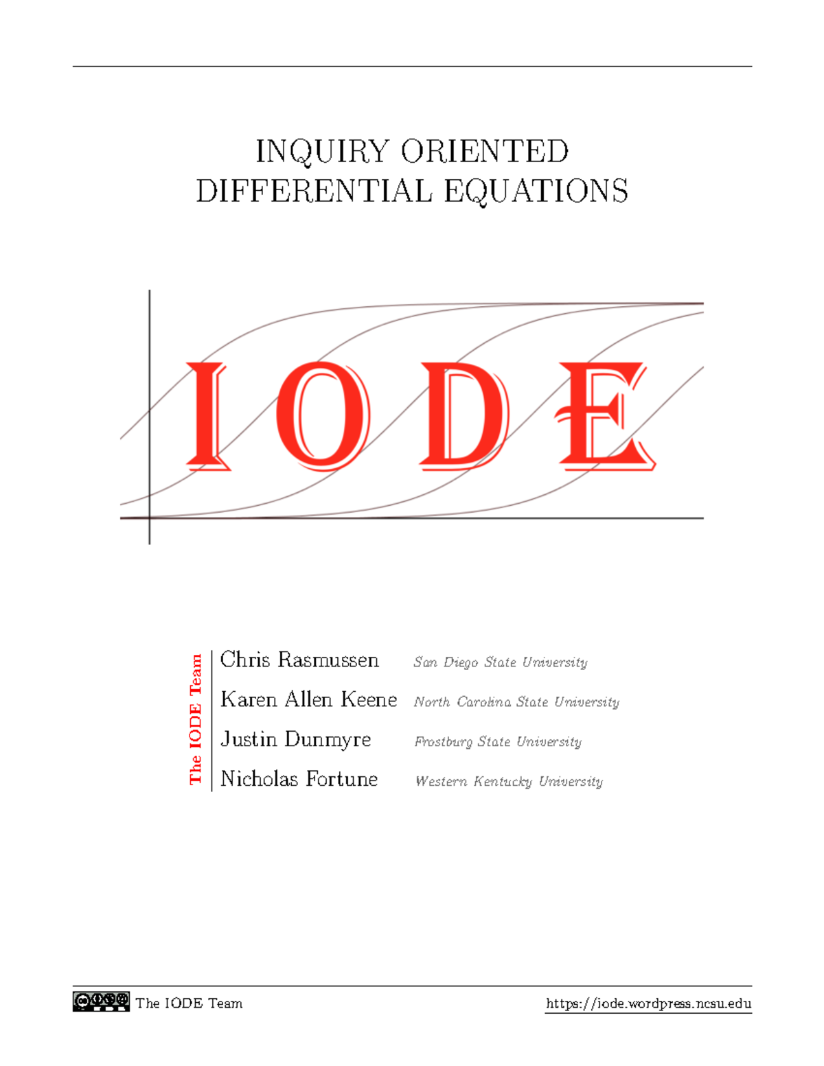 IODE 180812 Full - Practice questions - INQUIRY ORIENTED DIFFERENTIAL ...