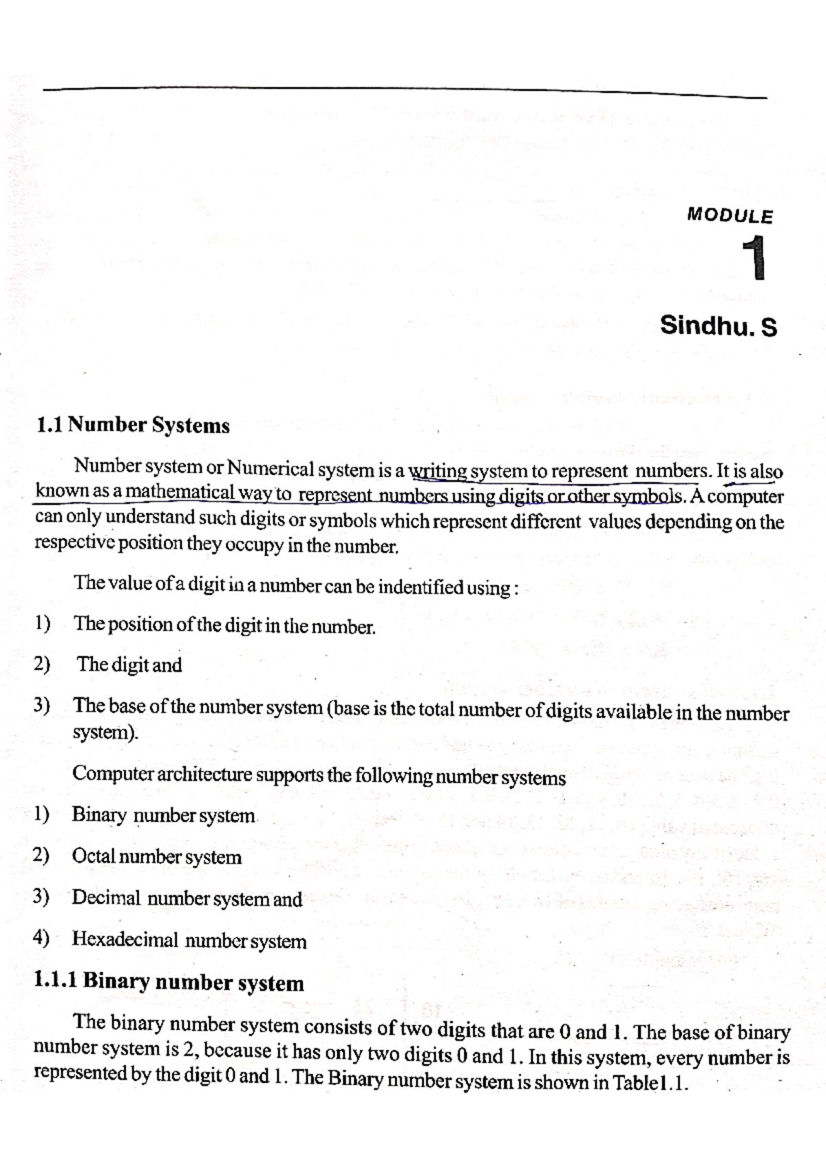 Number system - computer science - Studocu