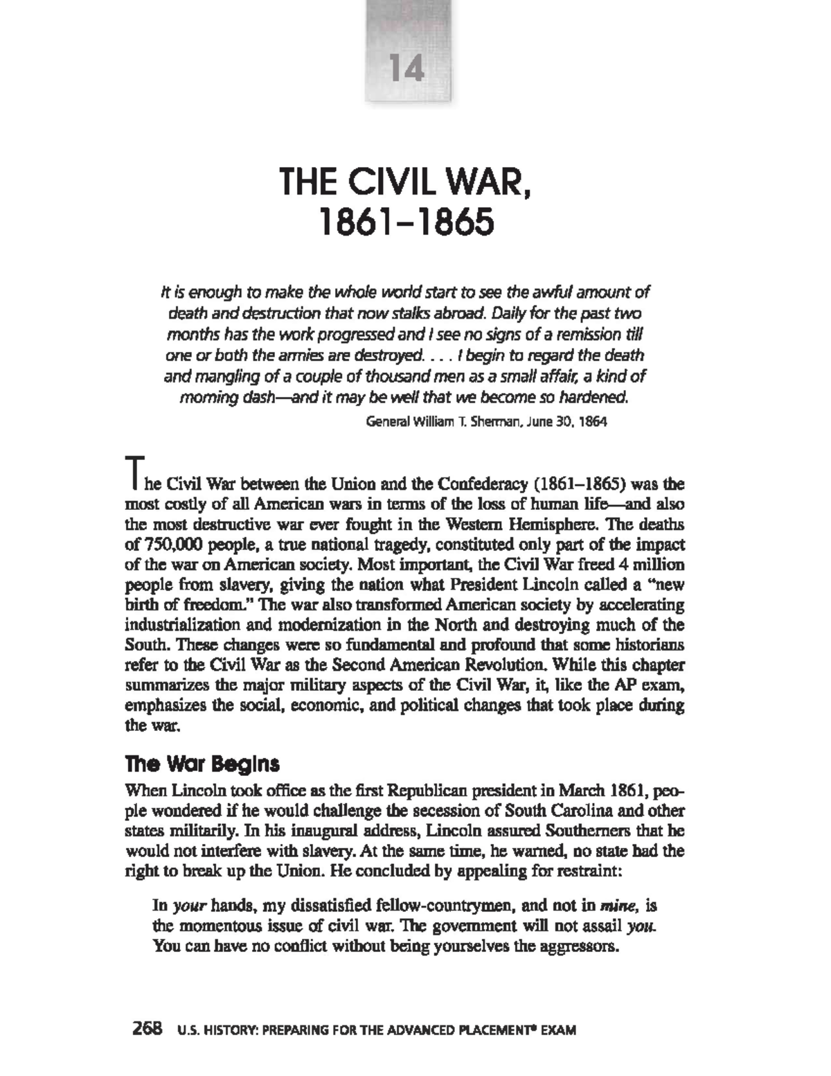 Amsco Chapter 14 - Studocu