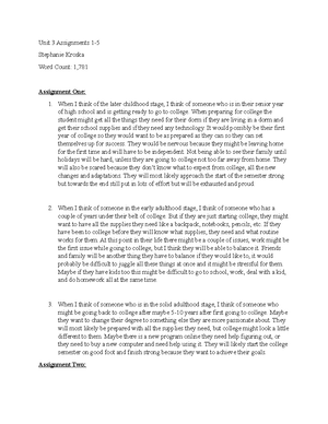 Assignment 4 - Critical Thinking - Teontay Bryson Word Count:1 ...