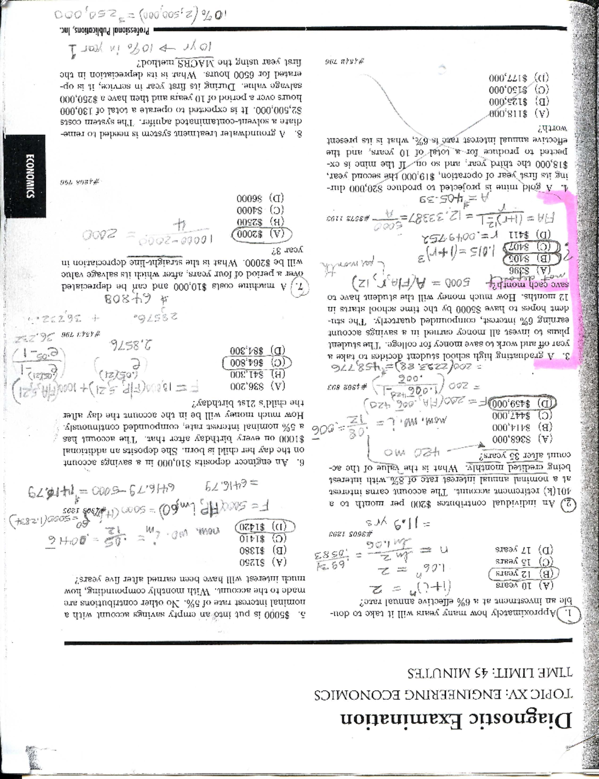 Econ Review Matl - Mechanical Engineering - Studocu