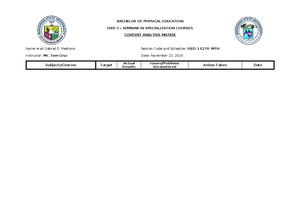 Repleksyon SA FPL - Reflection paper in Filipino - REPLEKSYON Ni ...