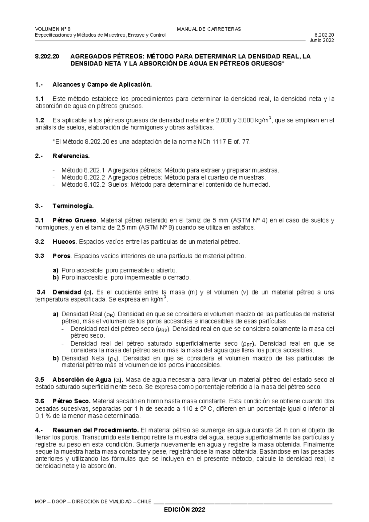 8 - sdfv - Especificaciones y MÈtodos de Muestreo, Ensaye y Control 8 ...
