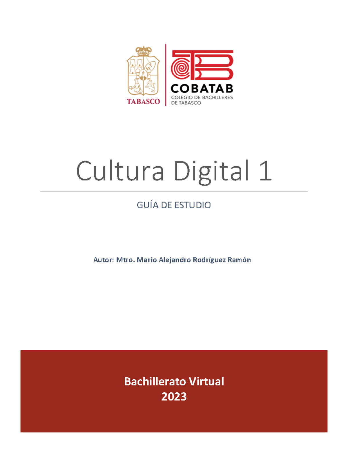 Guia cultura digital - Libros de apoyo para consulta general ...