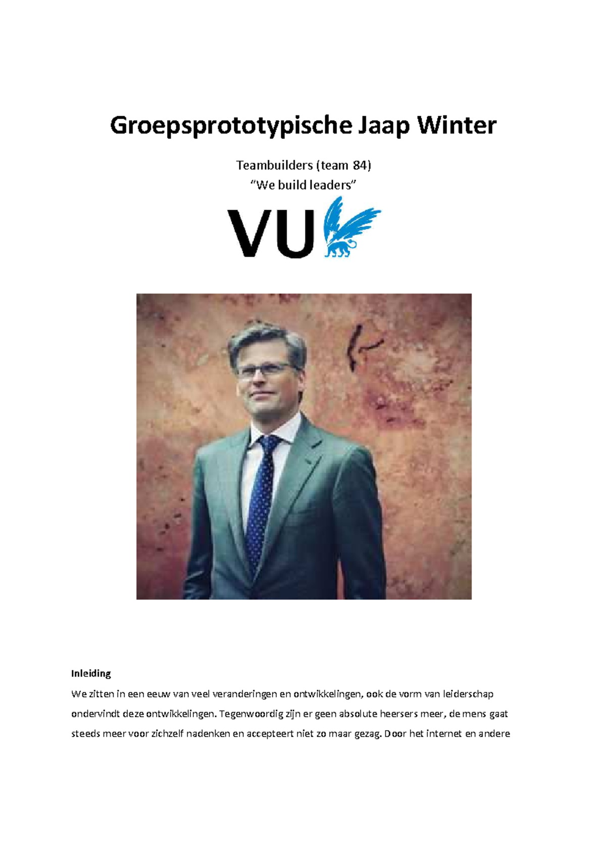 Gedrag en communicatie in organisaties: Werkstuk/essay casus 2 ...