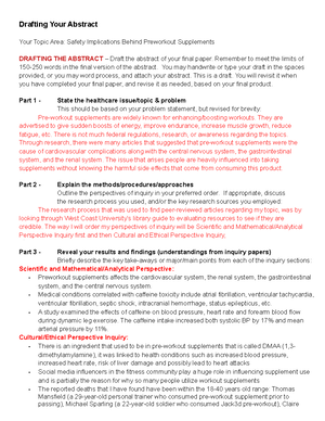 Week 7 paper final - CAPS 401 - WCU - Studocu