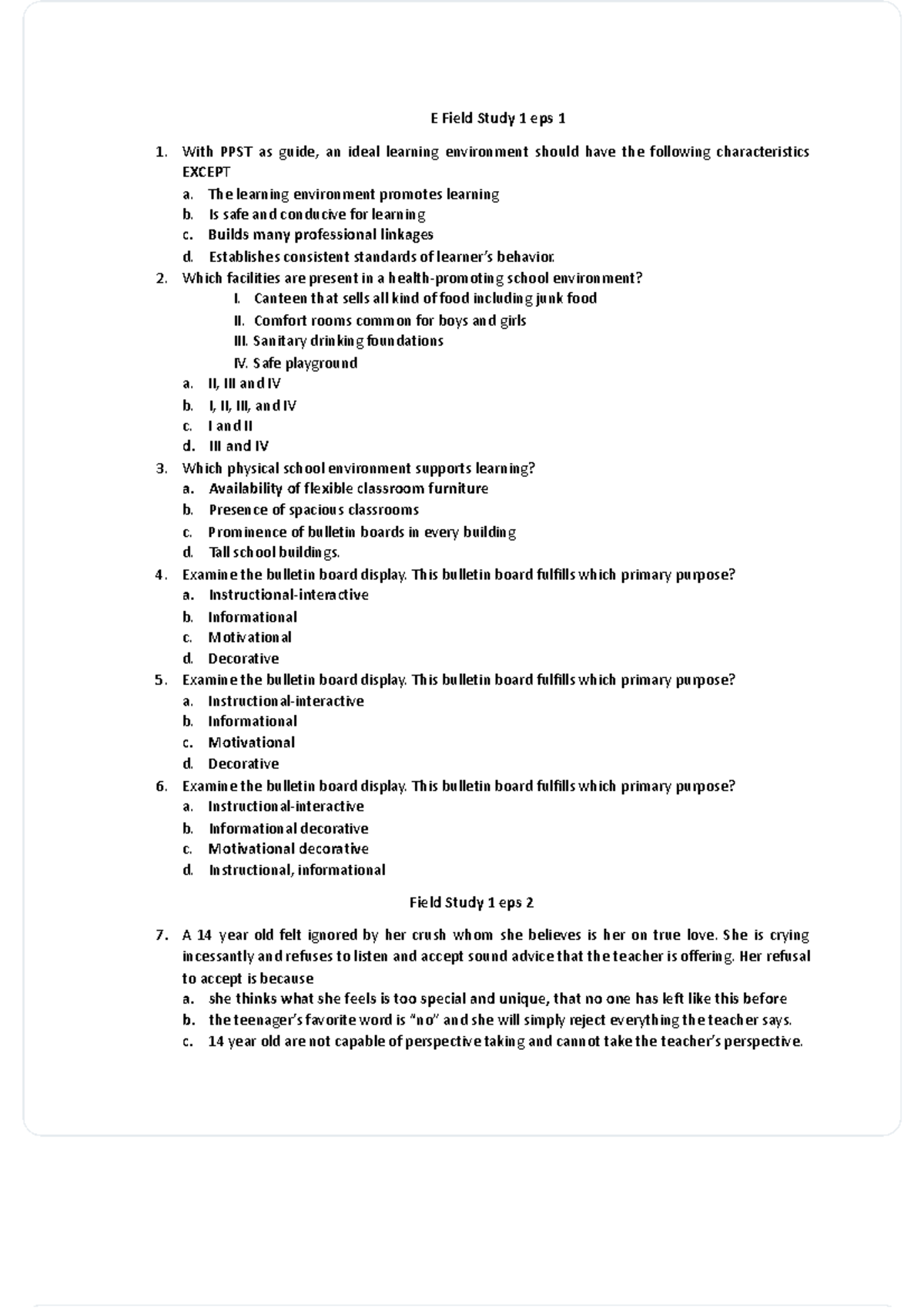 Field-study-reviewer compress - E Field Study 1 eps 1 With PPST as ...