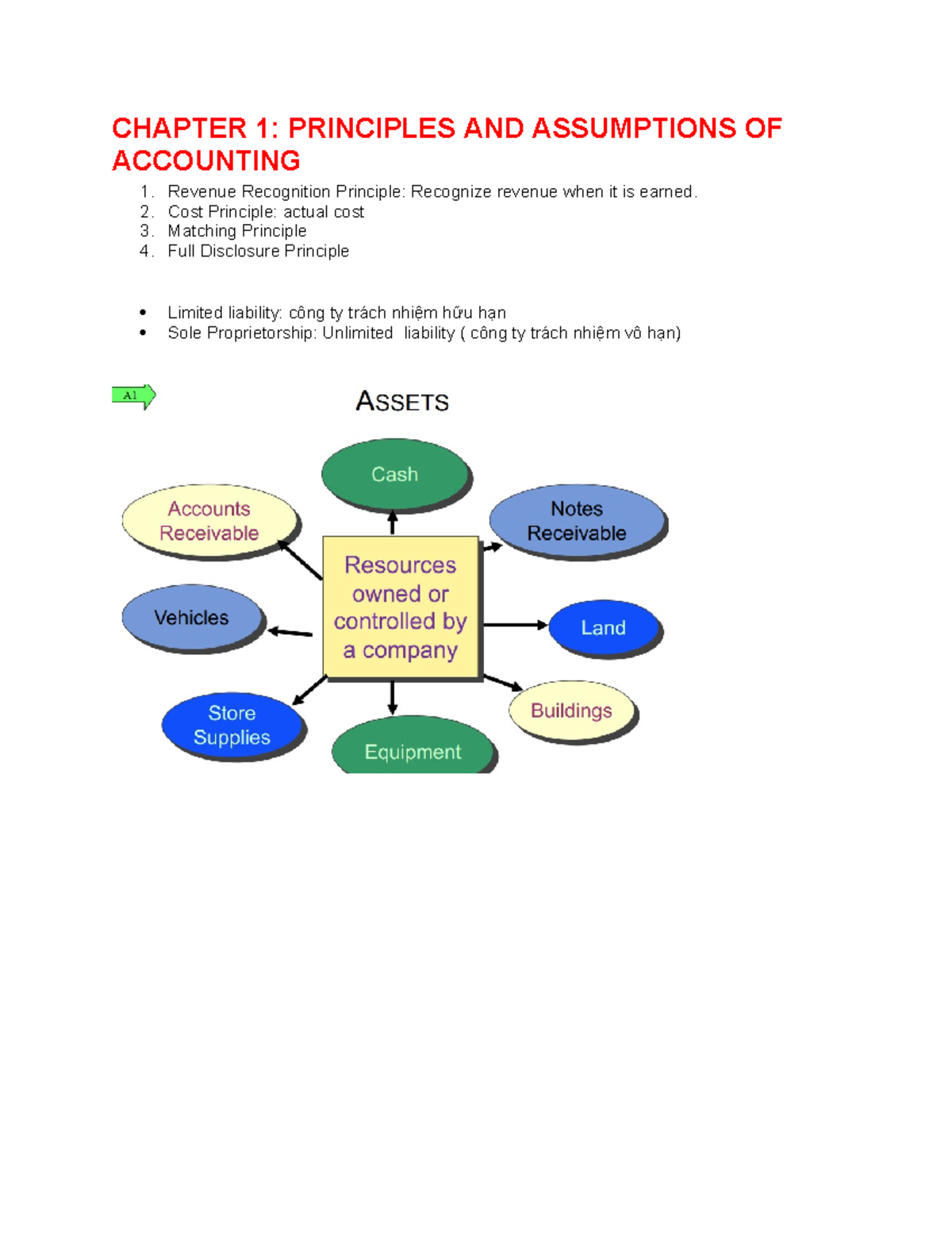 ACC Chapter 1 - Summary Financial Accounting: Building Accounting ...