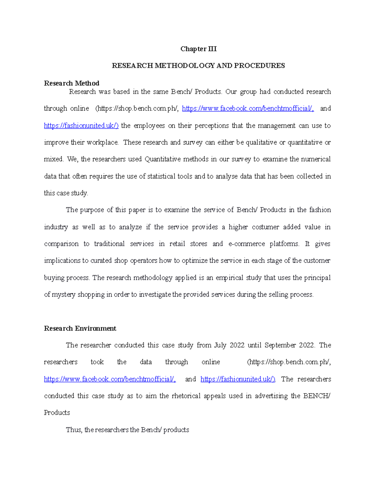 Chapter-III - REFERENCE ONLY - Chapter III RESEARCH METHODOLOGY AND ...