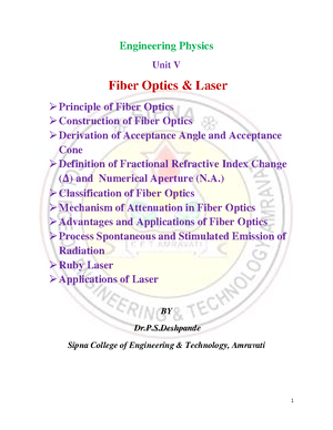 Unit I Solid State Physics- PDF - ENGINEERING PHYSICS Unit I Solid State Physics Classification ...