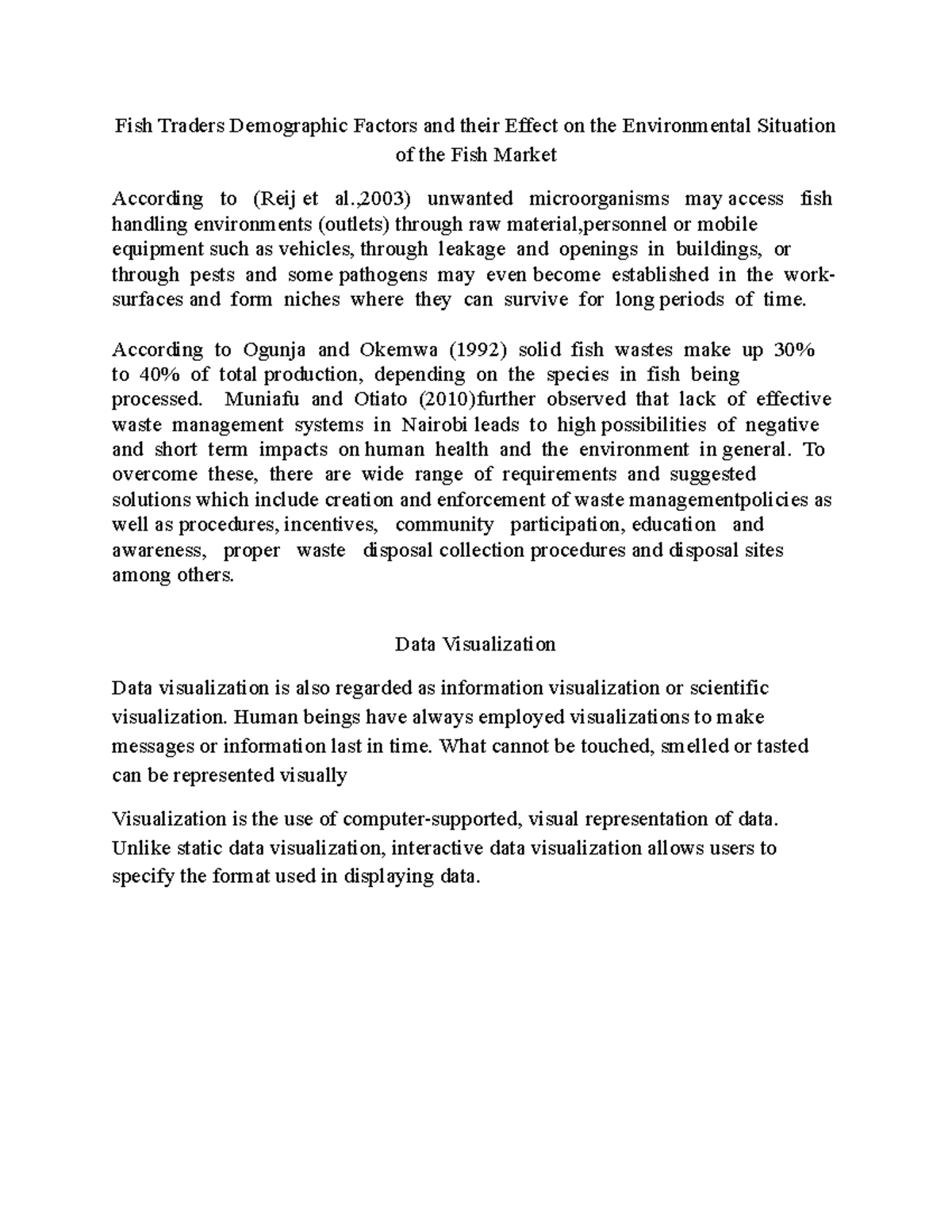 Chapter 2 Gonzales - fsdfsdf - Fish Traders Demographic Factors and ...