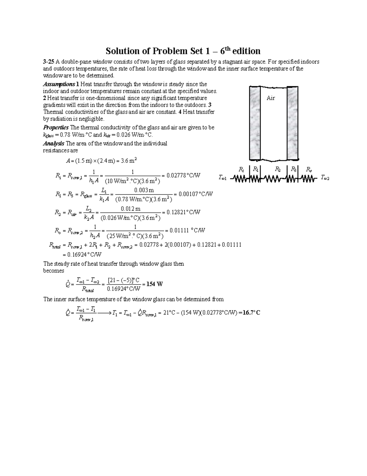 Problem Set 1 Solutions Chapter 1 Solutions Solution Of Problem Set