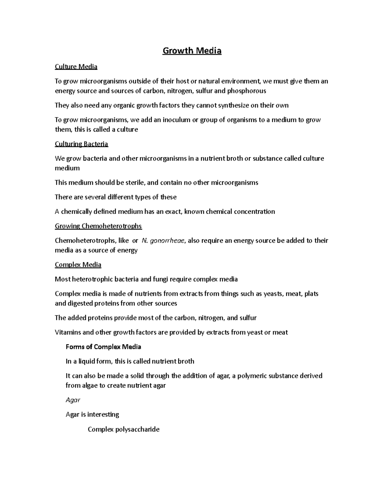 Microbial Media-Complete - Growth Media Culture Media To grow ...