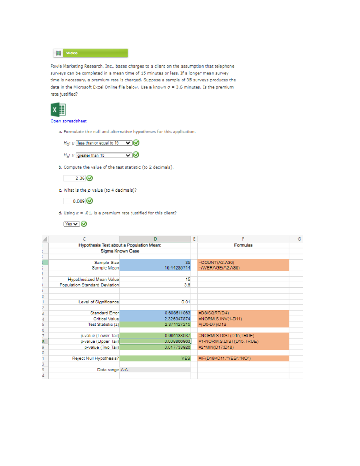 9 - Homework for chapter 9 - QMBS 3360 - TAMU San Antonio - Studocu