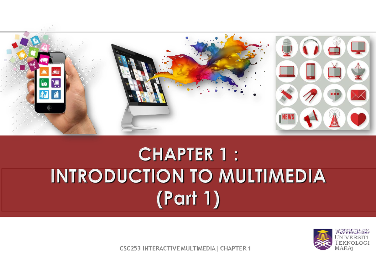 Chapter 1- Introduction to multimedia part 1 interactive multimedia ...