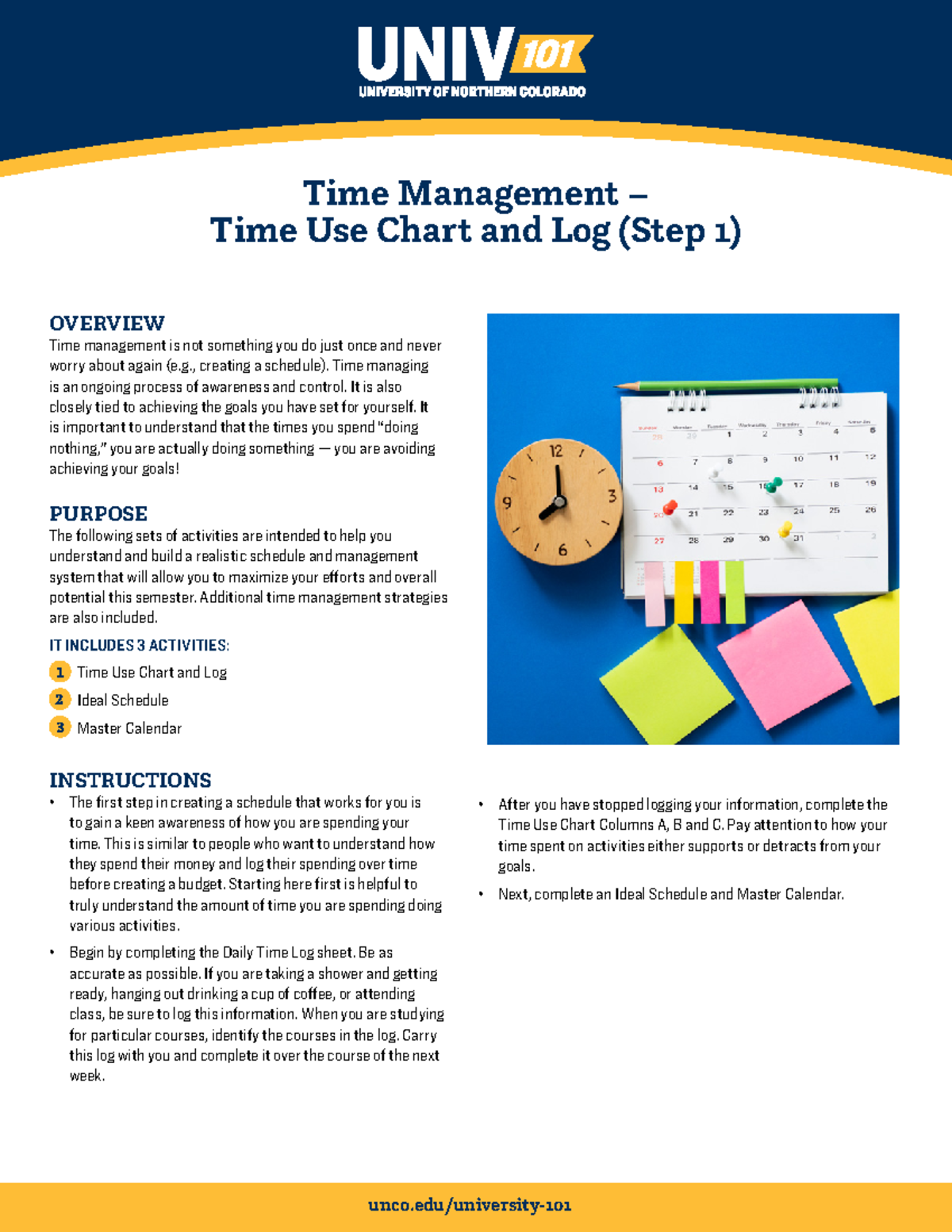 SAS time management - Old document - Time Management – Time Use Chart ...