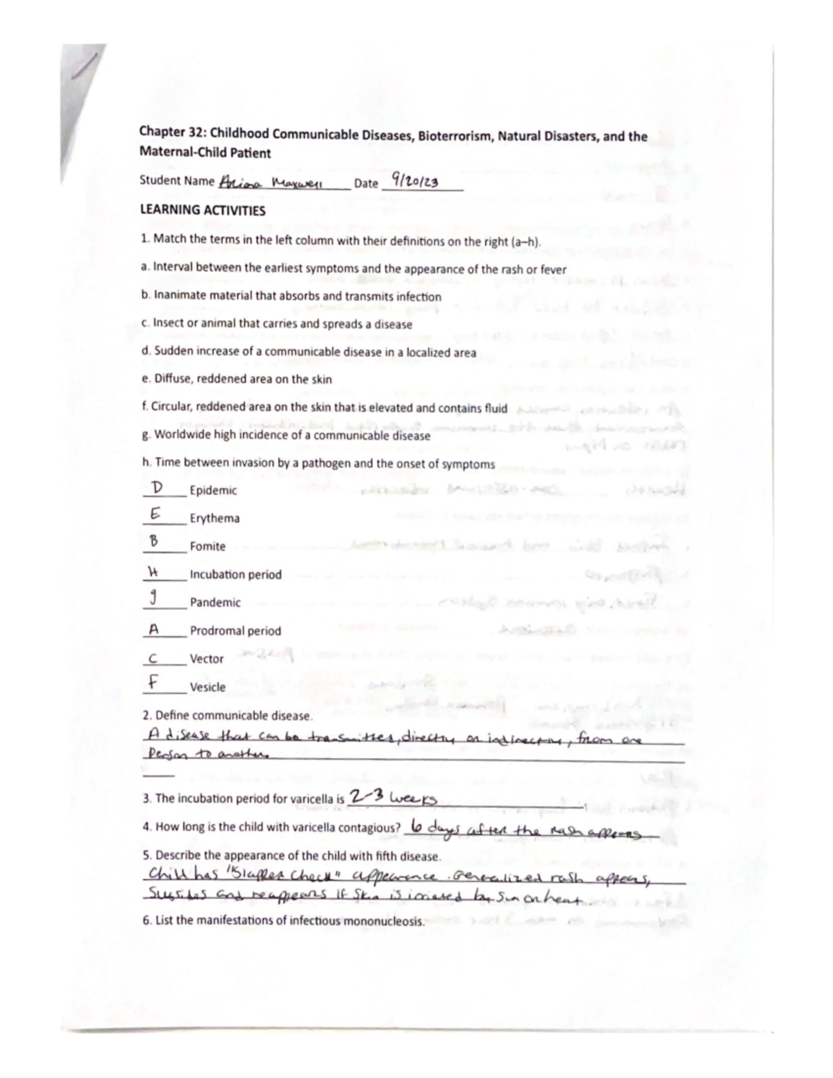 Chapter 32 - Mother and baby notes - NURS 123 - Studocu