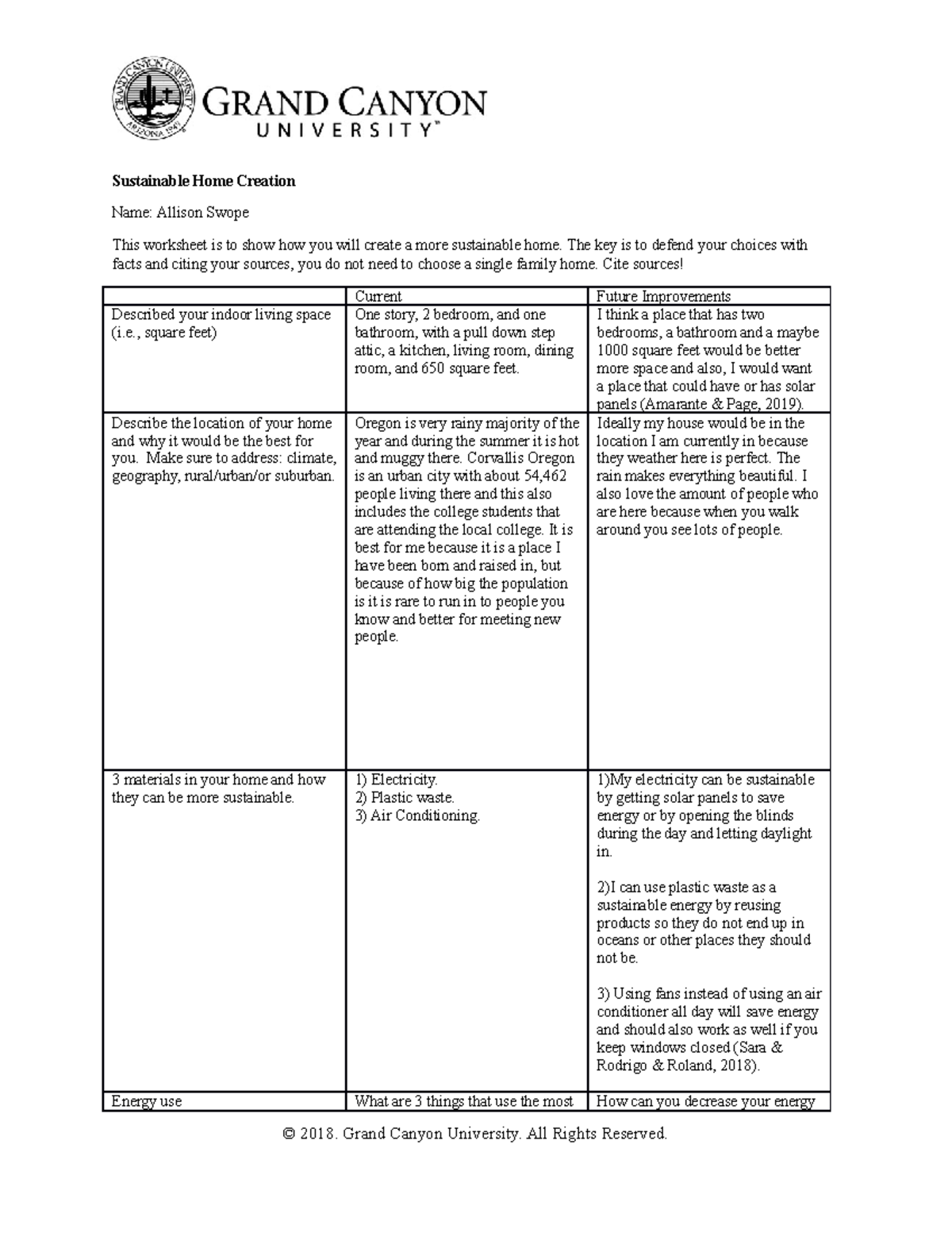 BIO-220-RS-Sustainable Home Creation copy copy - Sustainable Home ...