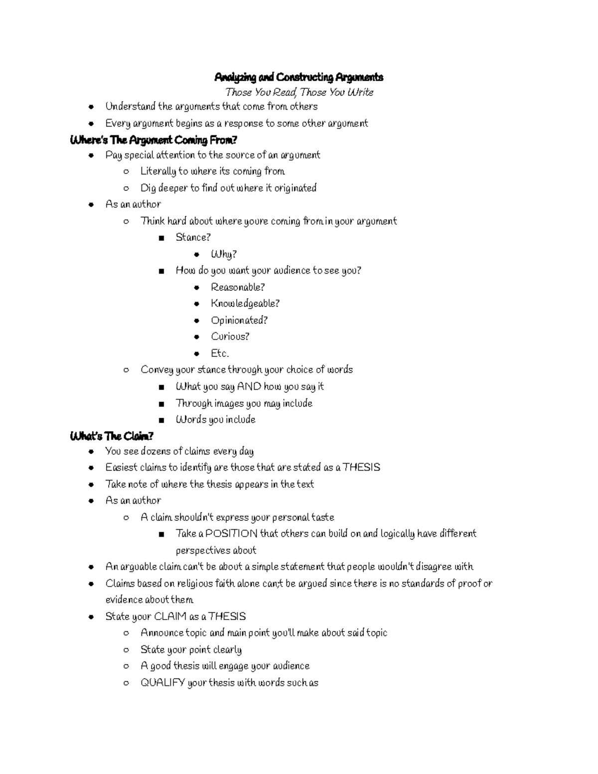Chapter 18 Response - Google Docs - Analyzing and Constructing ...