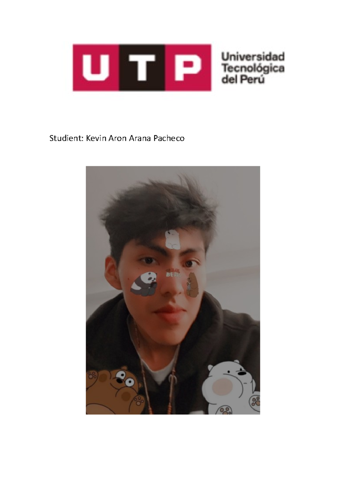 Tarea 9 - hiii - Studient: Kevin Aron Arana Pacheco Tourist Place in my ...