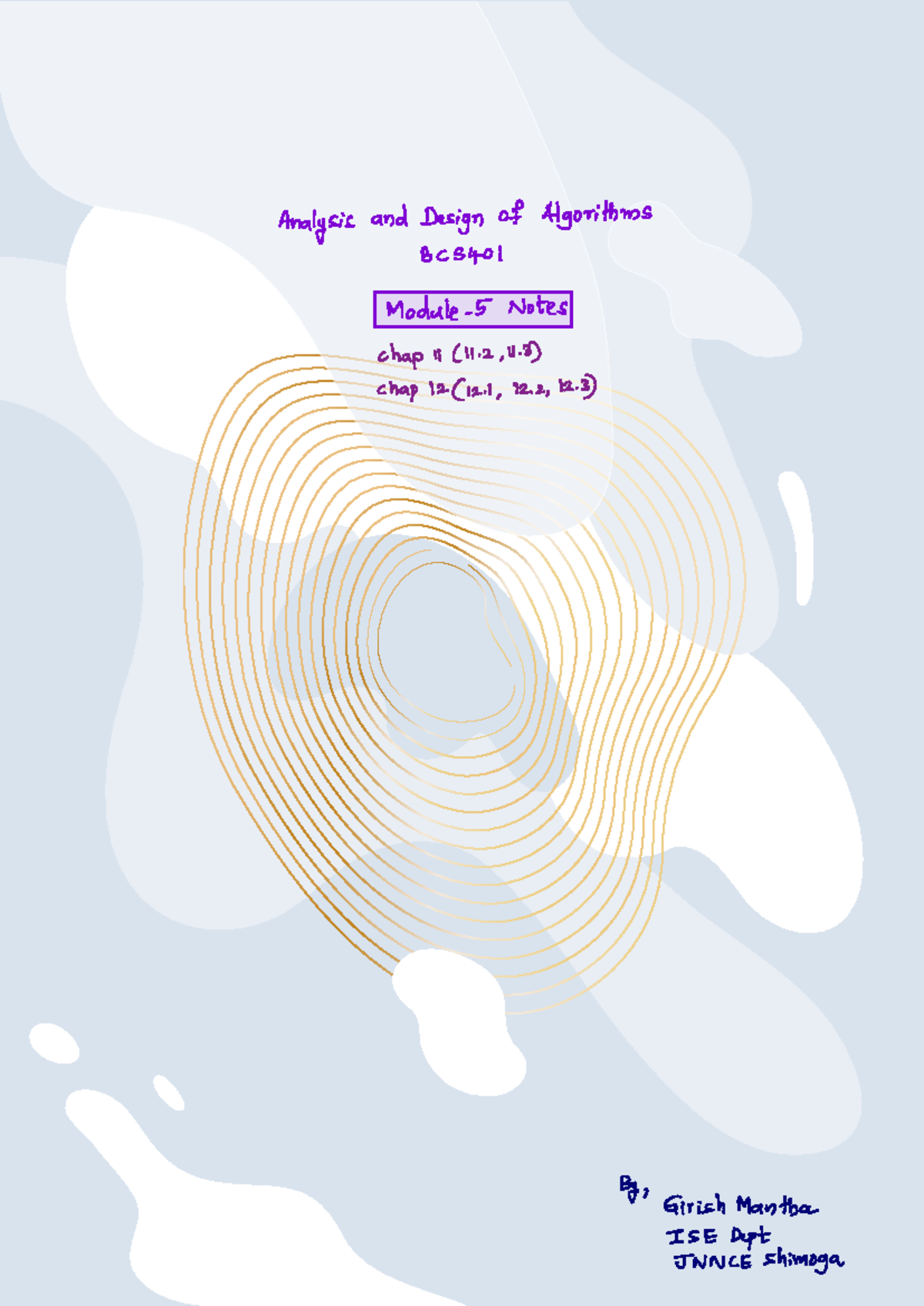 ADA Module-5 Notes - askndweinfifbforg - Analysis and Design of ...