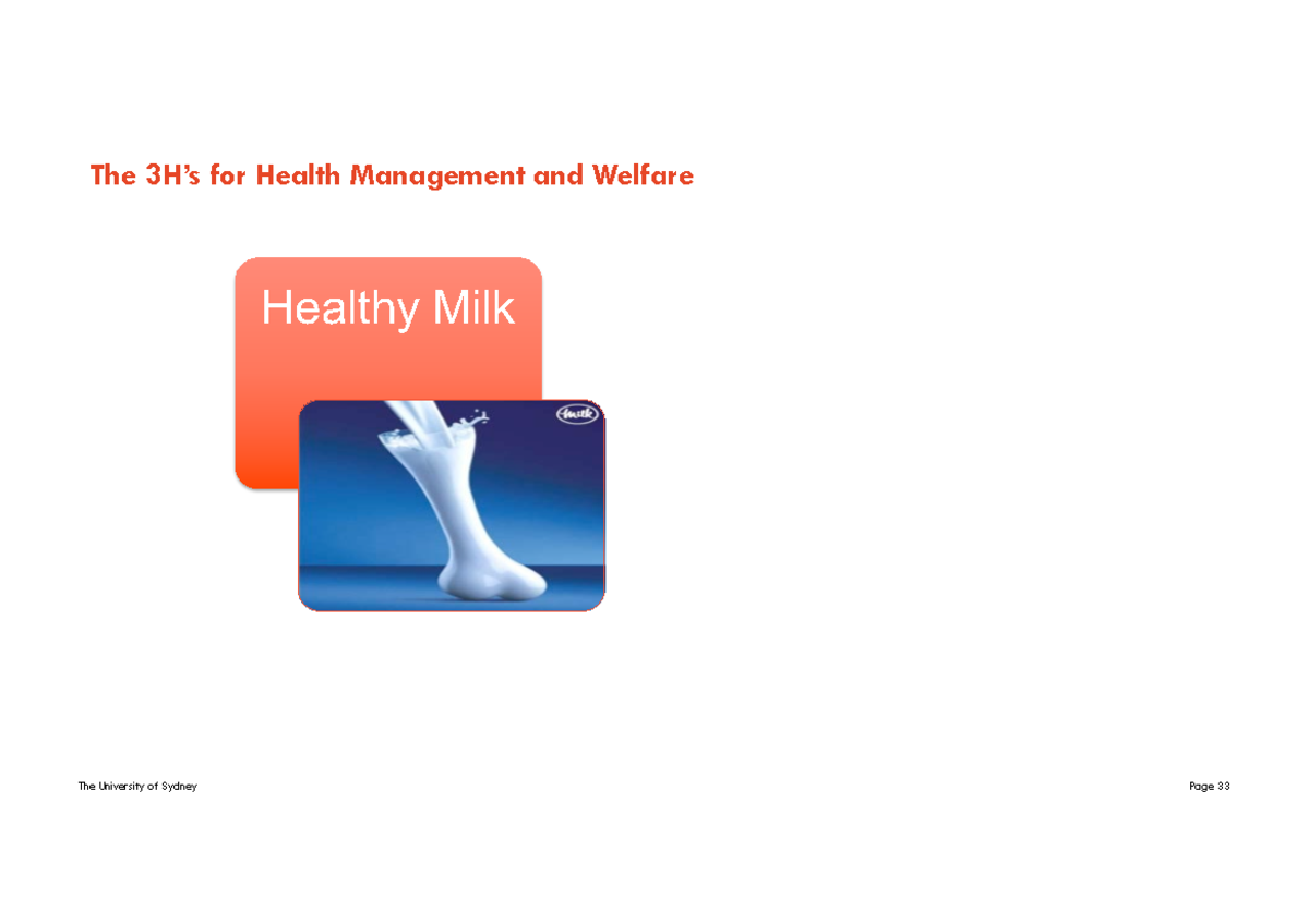 2 of 7 Dairy Week Healthy Milk - The 3H’s for Health Management and ...