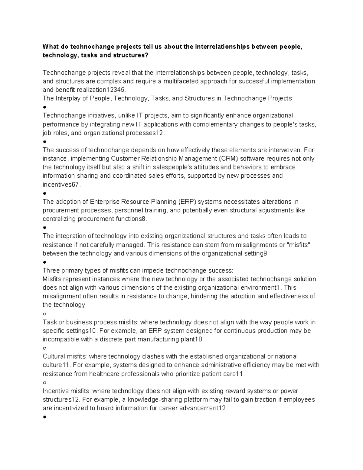 MG213 Week 3 Class Q&A - What do technochange projects tell us about ...