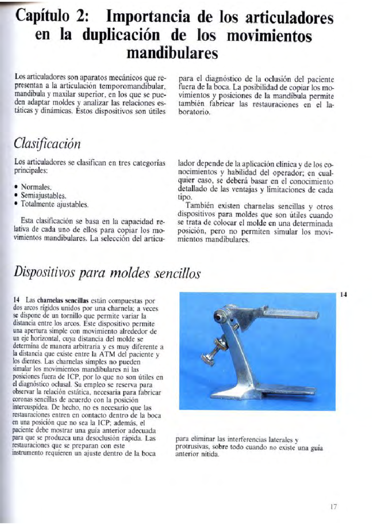 Articuladores Howat - Oclusion - Studocu