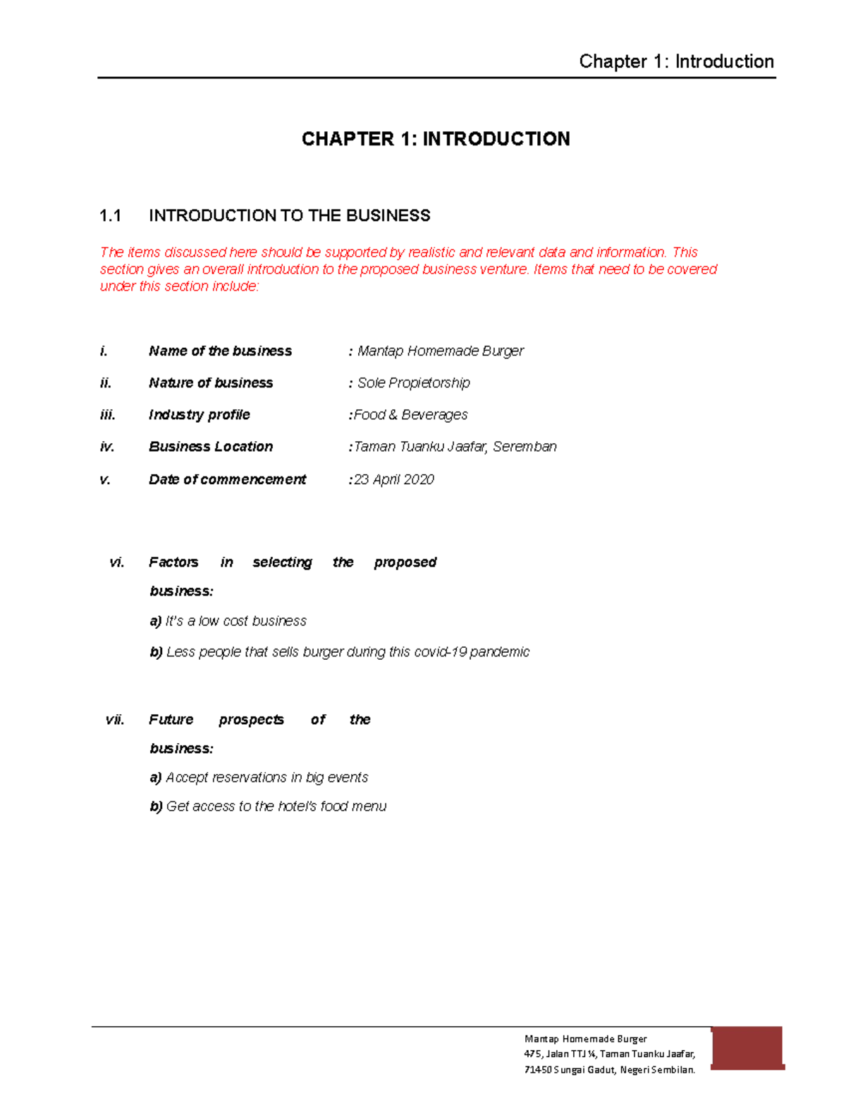 Chapter 1 BP (format) Chapter 1 ENT 300 - CHAPTER 1: INTRODUCTION 1 ...