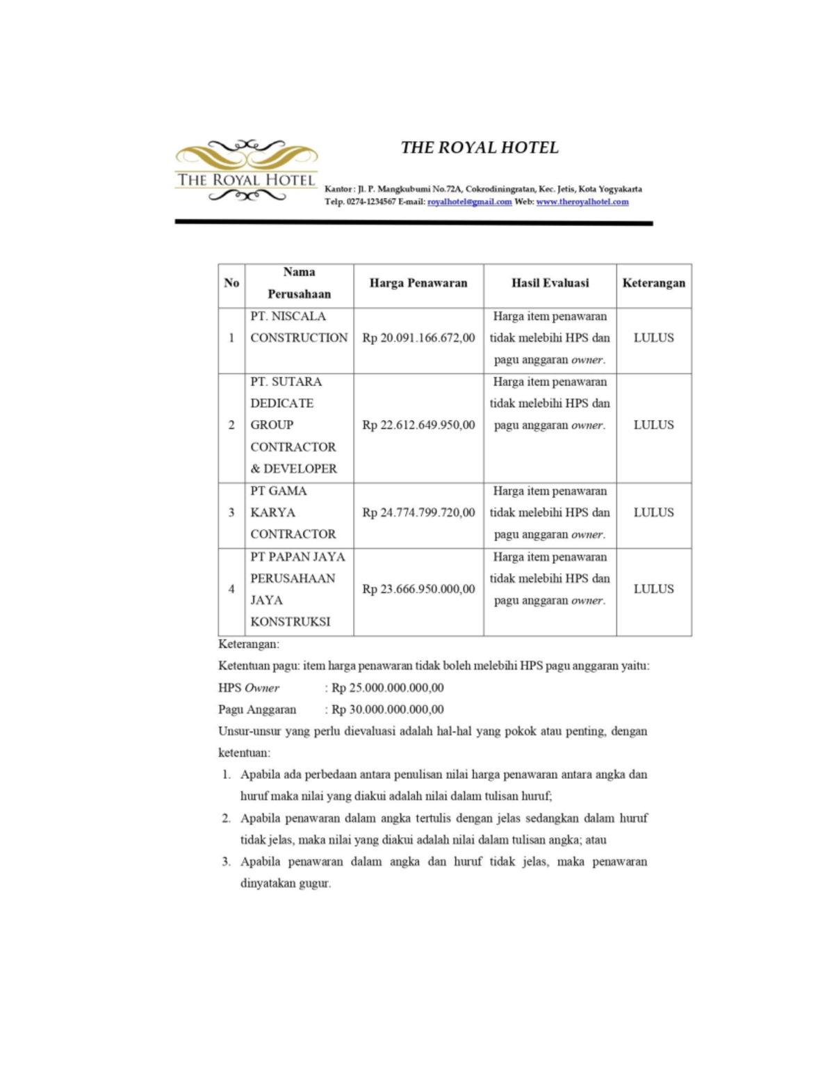 Dokumen Lampiran Evaluasi Dok Penawaran Bagian 4 - Teknik Sipil - Studocu