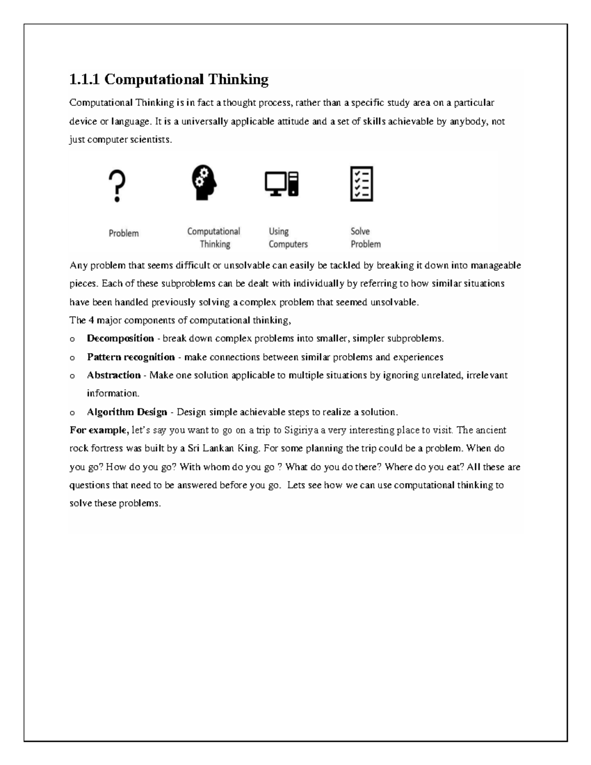 Pythone 1st Note This Is Python Note 1 1 Computational Thinking Computational Thinking Is In