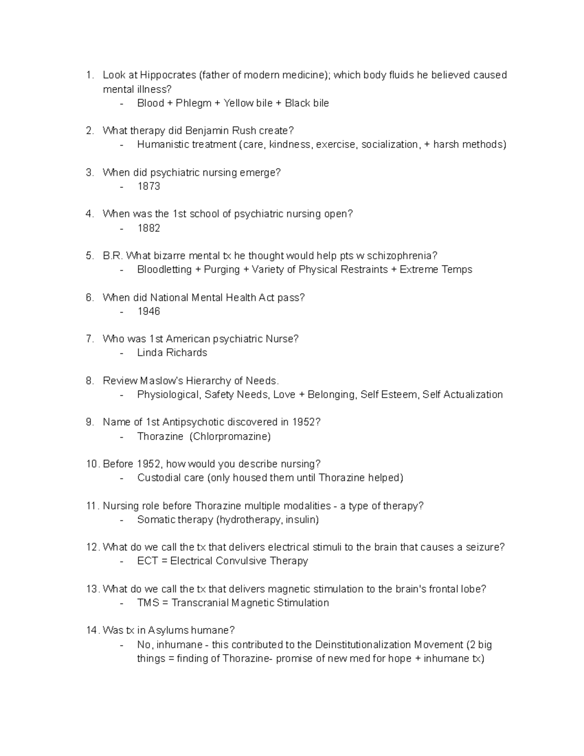 MH 1 - REAL Dealio - Used and has guided to the correct answers - Look ...