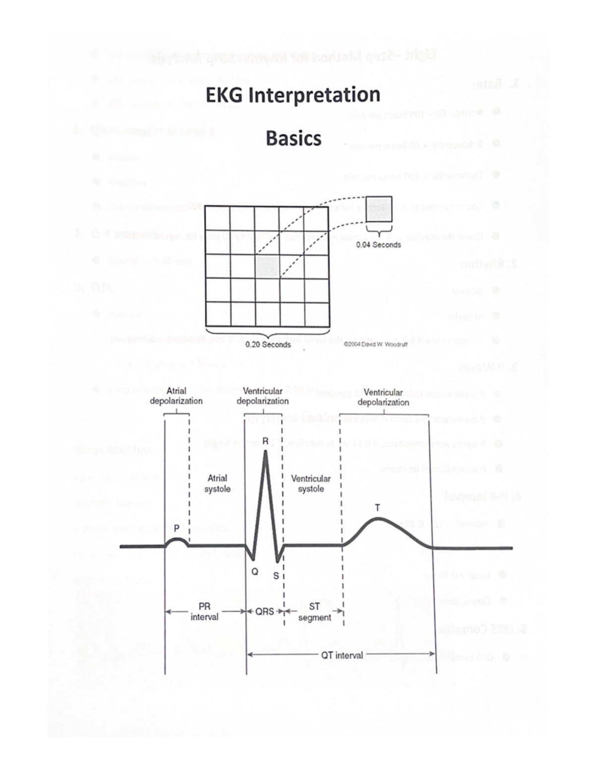 EKG Interpretation - NURS 405 - Studocu