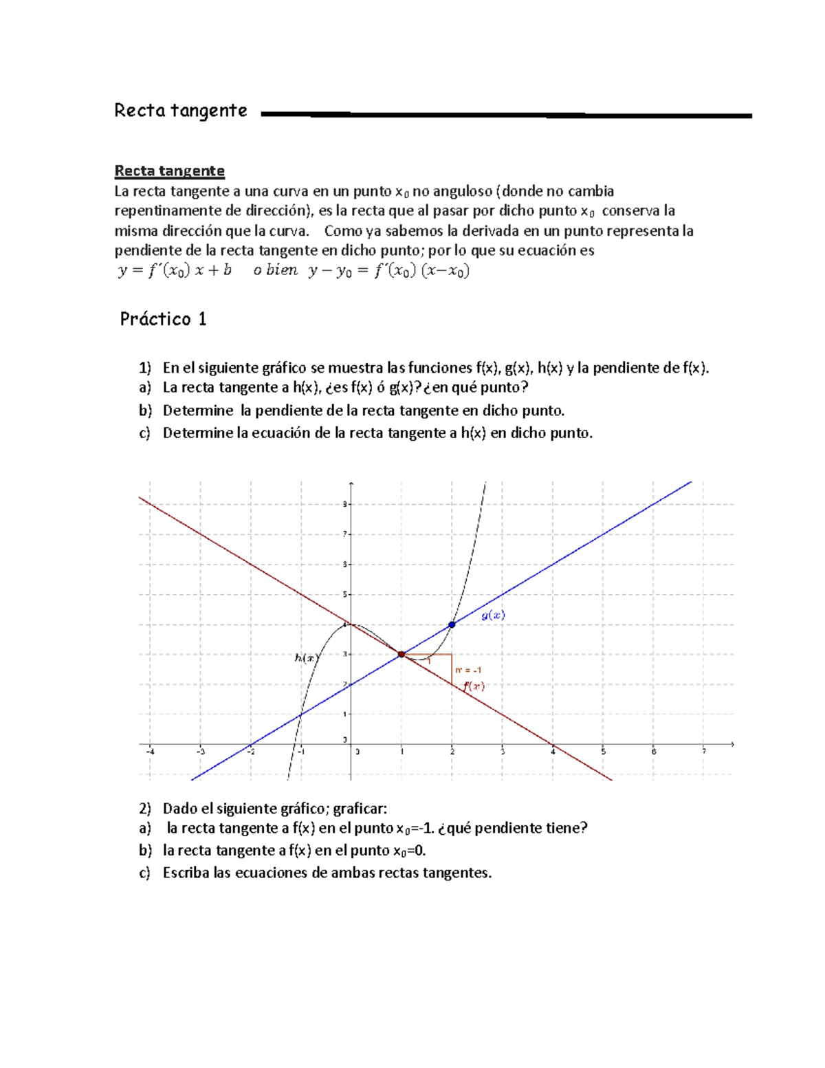 TP 1 Recta tangente - resumen de analisis - resumen de analisis ...