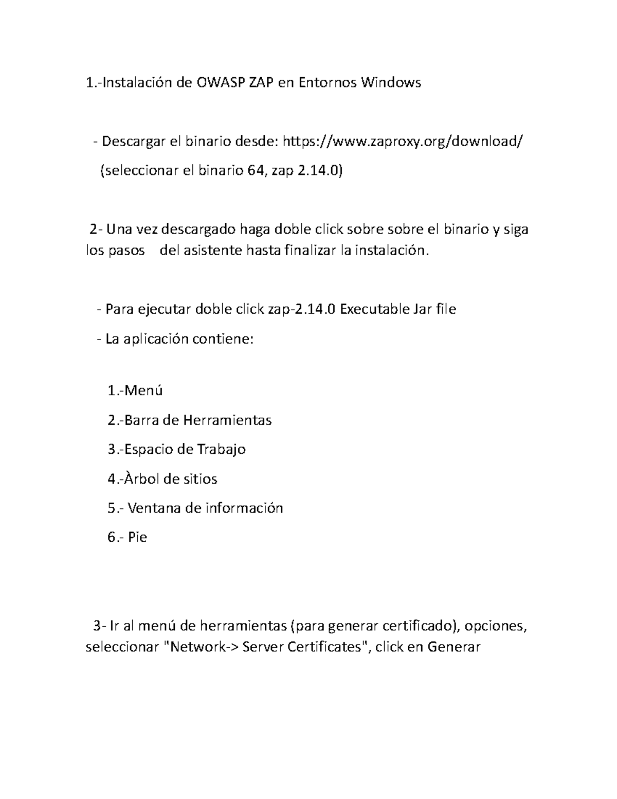 Manual Uso Bàsico de Owasp ZAP - 1.-Instalación de OWASP ZAP en ...