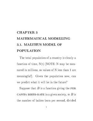 MA1506 Cheat Sheet - Summary Mathematics II - Warning: TT: undefined function: 32 MATHEMATICAL ...